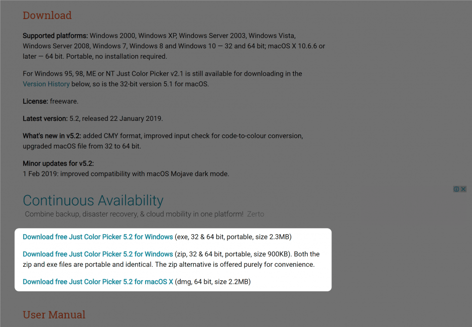 複数モニターにも対応！画面上の色取得ツールならカラーピッカー『Just Color Picker』がおすすめ | Beginner's ...